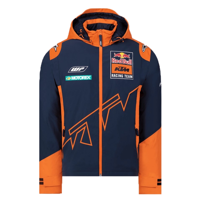 KTM Red Bull Jachetă de iarnă albastru-portocaliu | Motozem.ro