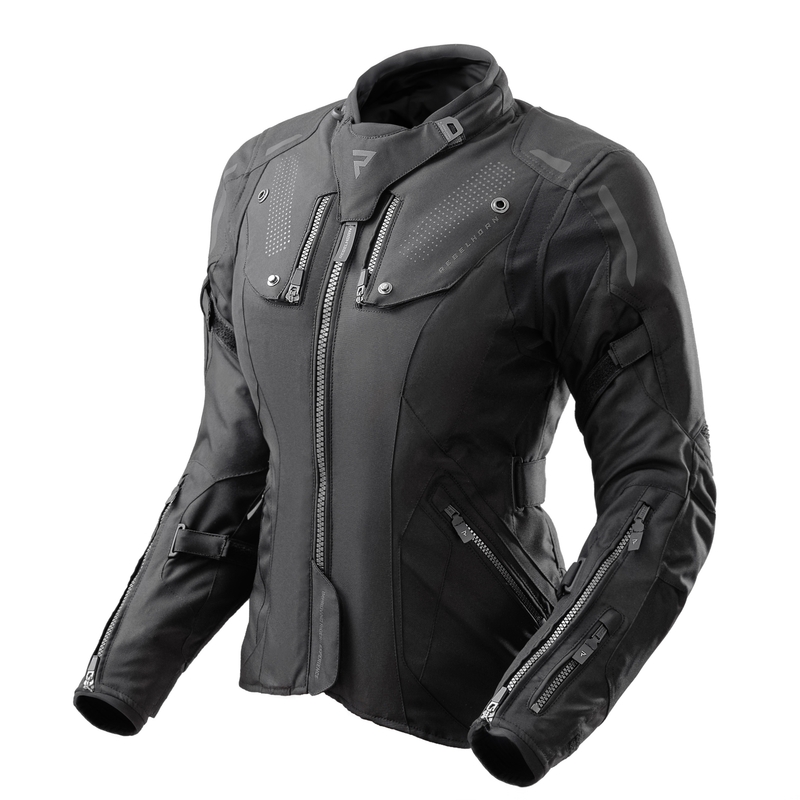 Geaca moto dama Rebelhorn Hiker IV neagra | Motozem.ro