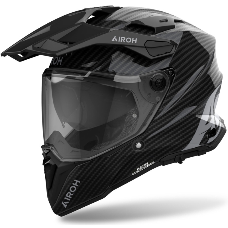 Casca Airoh Commander 2 Carbon Enduro Neagra | Motozem.ro