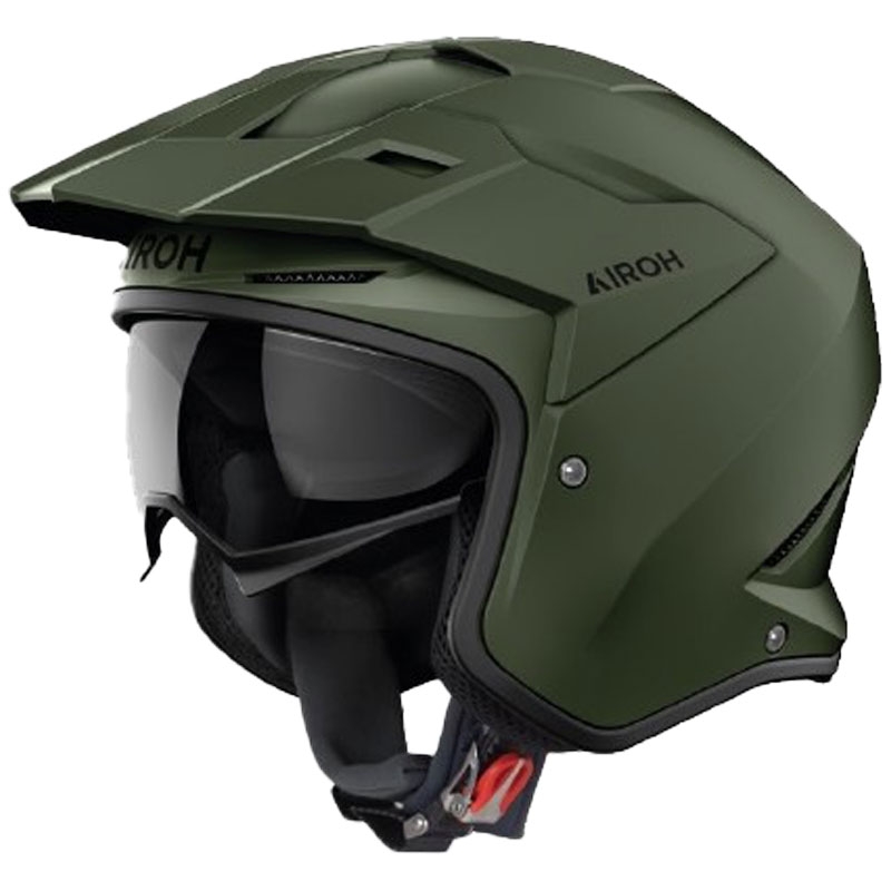 Casca moto trial Airoh Kombakt Color kaki mat | Motozem.ro