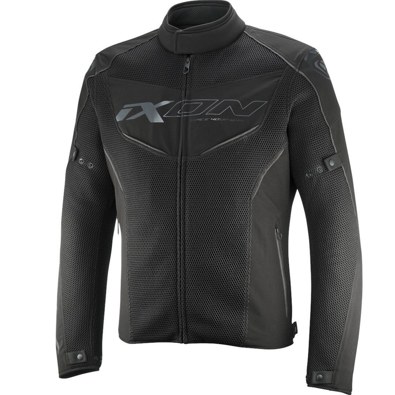Geaca moto IXON Flicker neagra | Motozem.ro